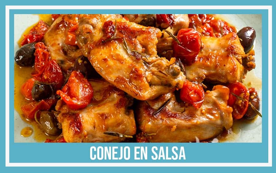 Receta deliciosa: Conejo en salsa de vino tinto y aceitunas verdes ...